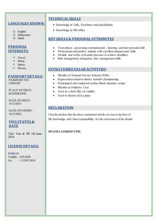 siyam latheef dxb job pdf | PDF