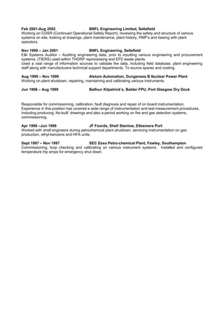 Jarred Hellon - CV | PDF