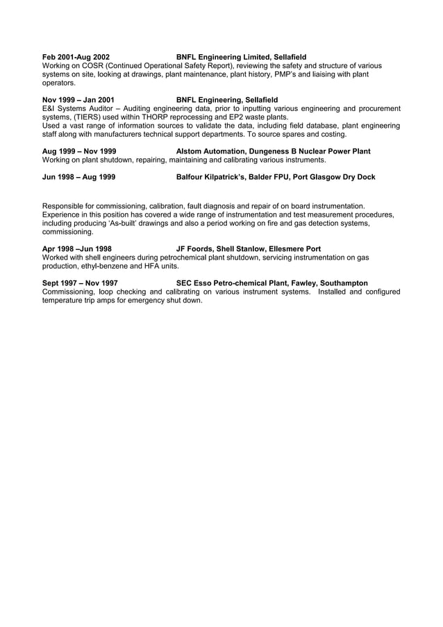 Jarred Hellon - CV | PDF