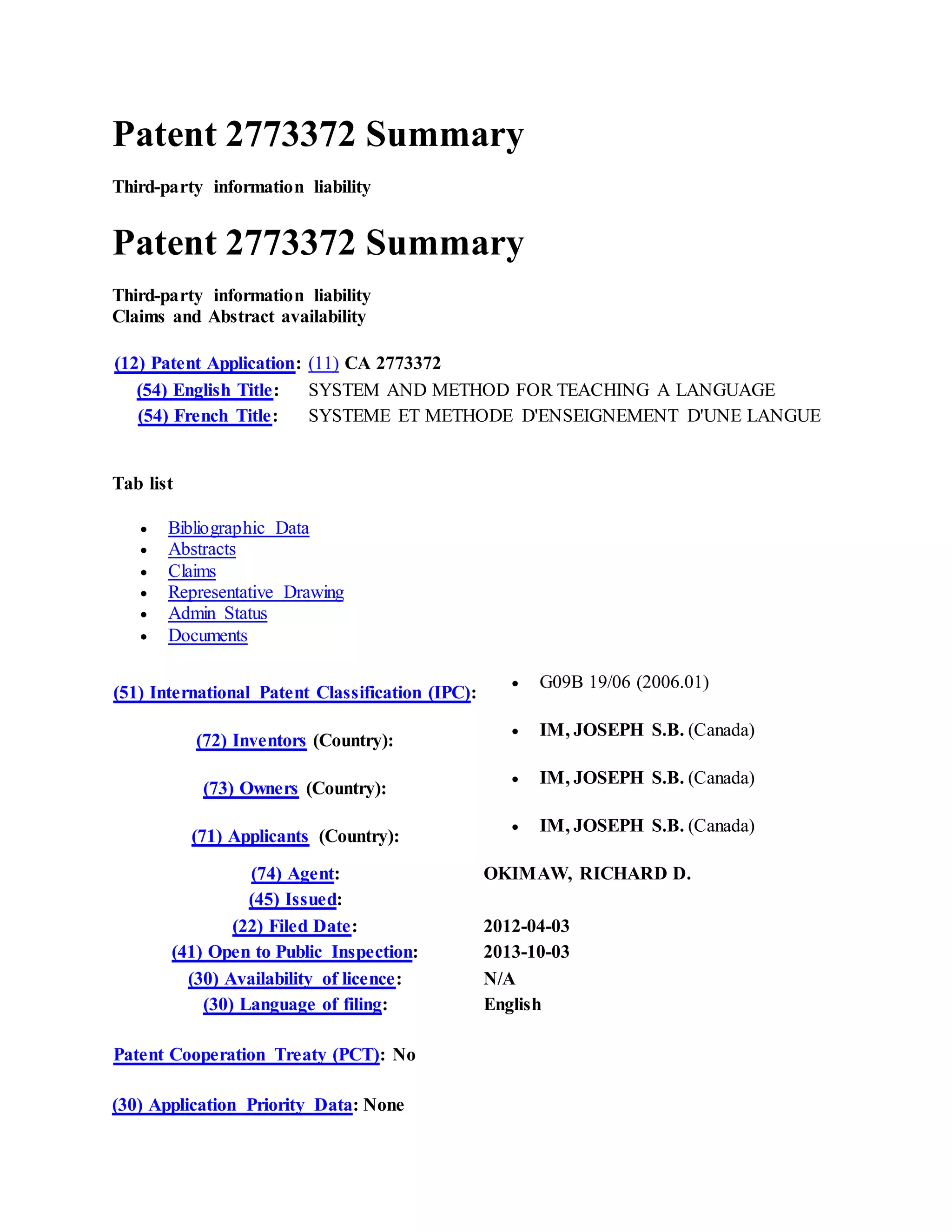 Patent document | PDF