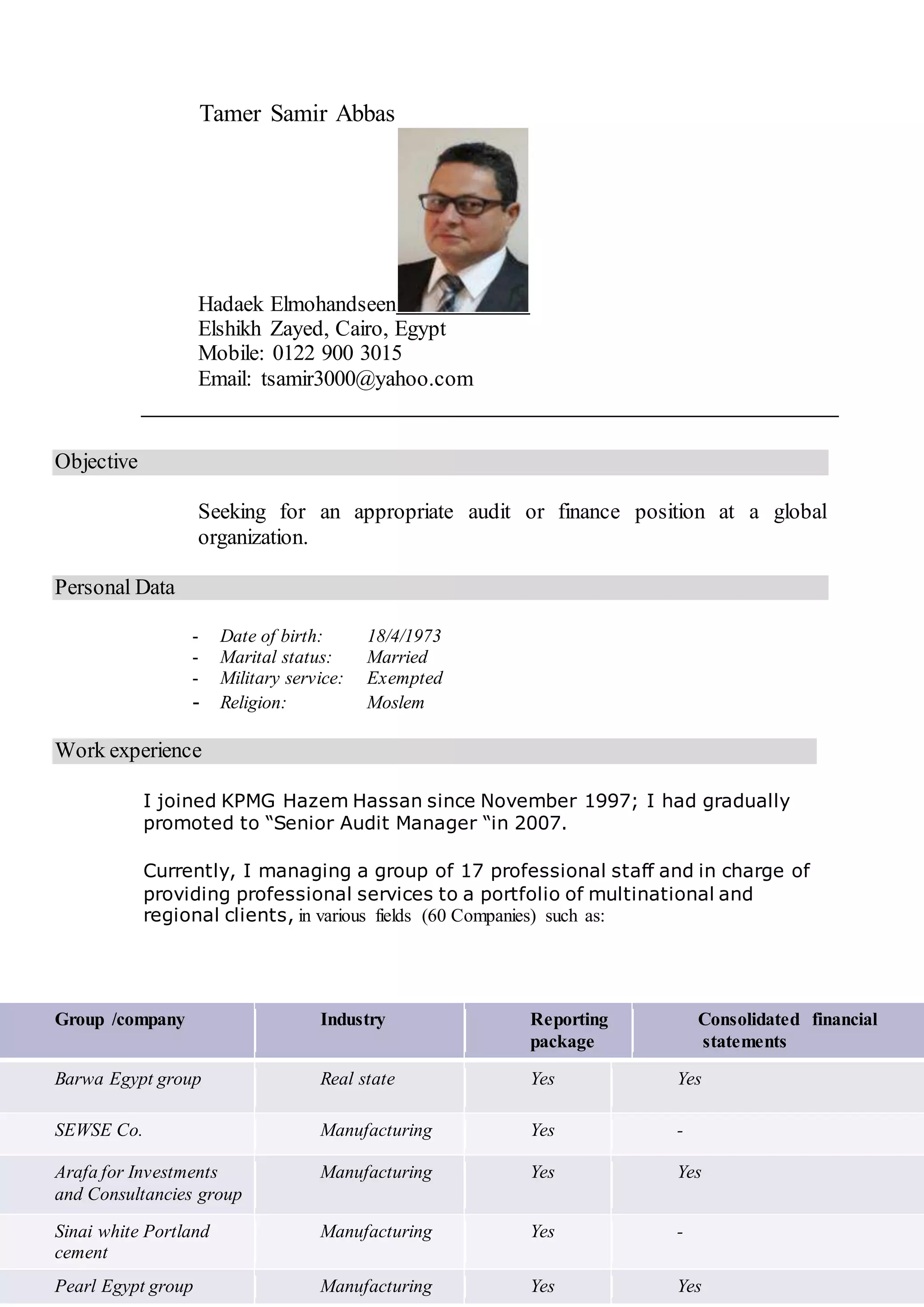 Tamer Samir Abbas 2-3-2016 | DOCX