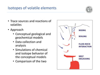 A3 Andri Stefansson Sources and reactions to volatiles in Iceladnc ...
