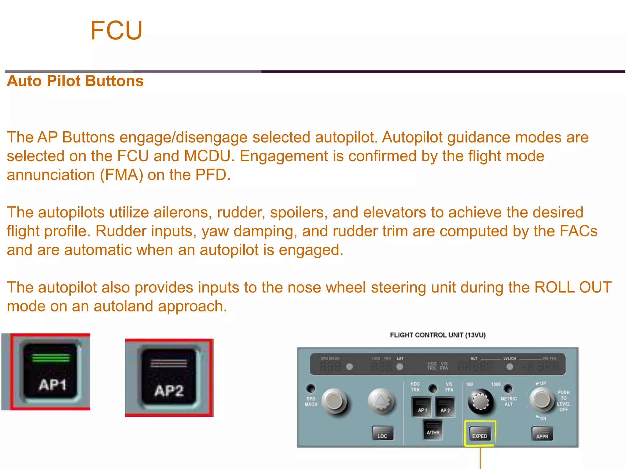 A320 auto flight | PPTX