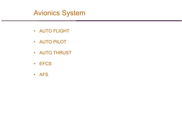 A320 auto flight | PPTX