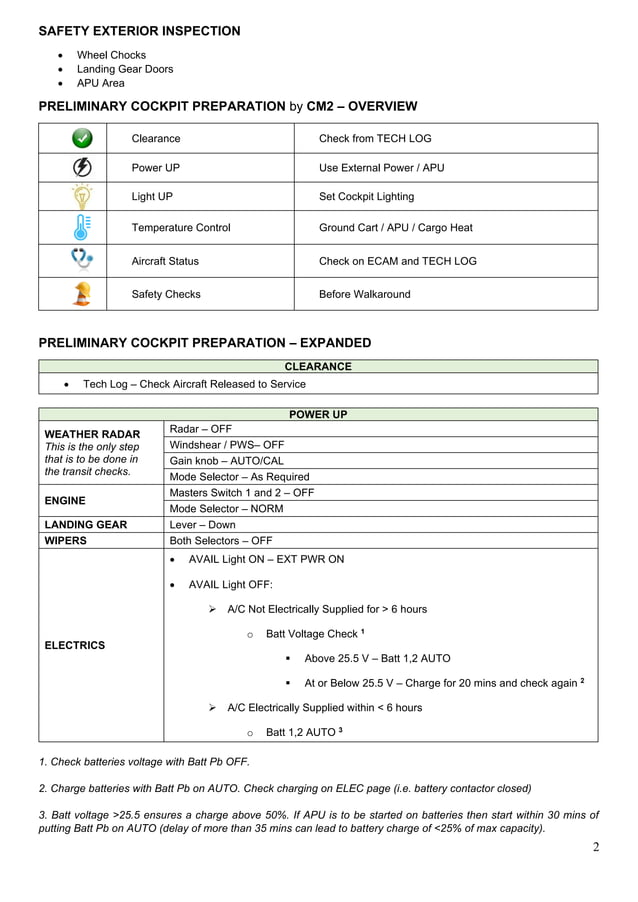 A320 normal-procedures | PDF | Air Travel | Travel Type