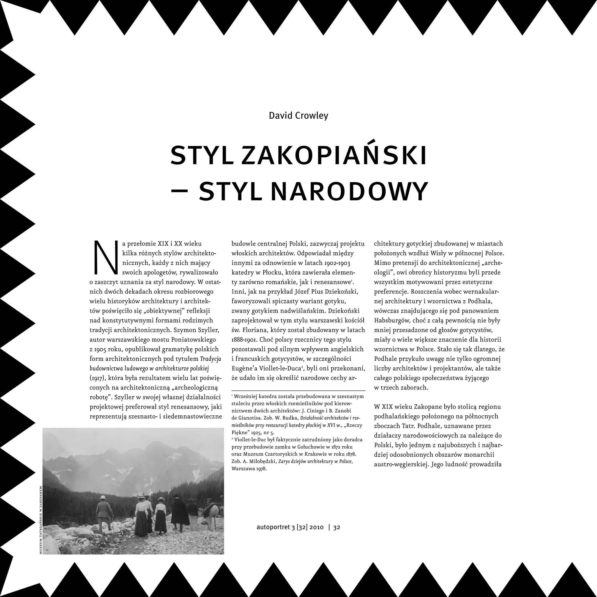 David Crowley, Styl zakopiański - styl narodowy | PDF