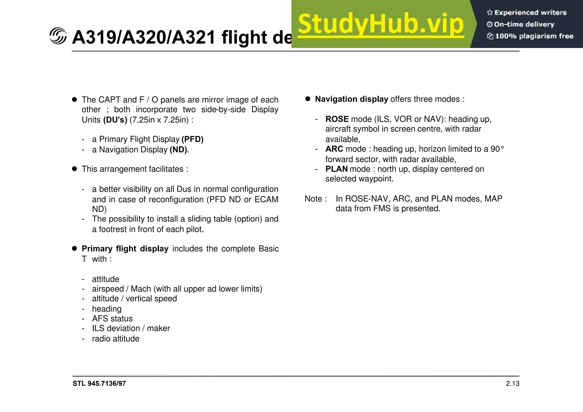 A320 Flight Deck And Systems Briefing For Pilots | PDF