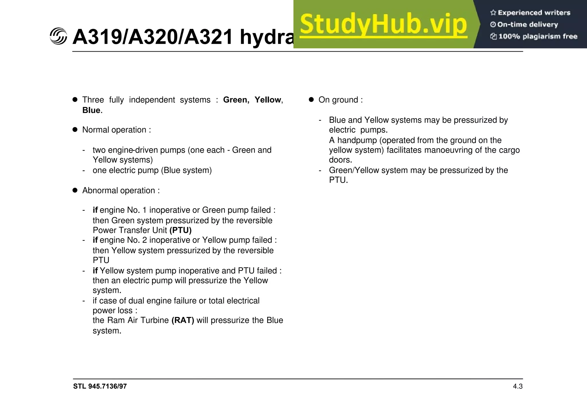 A320 Flight Deck And Systems Briefing For Pilots | PDF