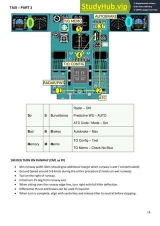 A320 NORMAL PROCEDURES | PDF