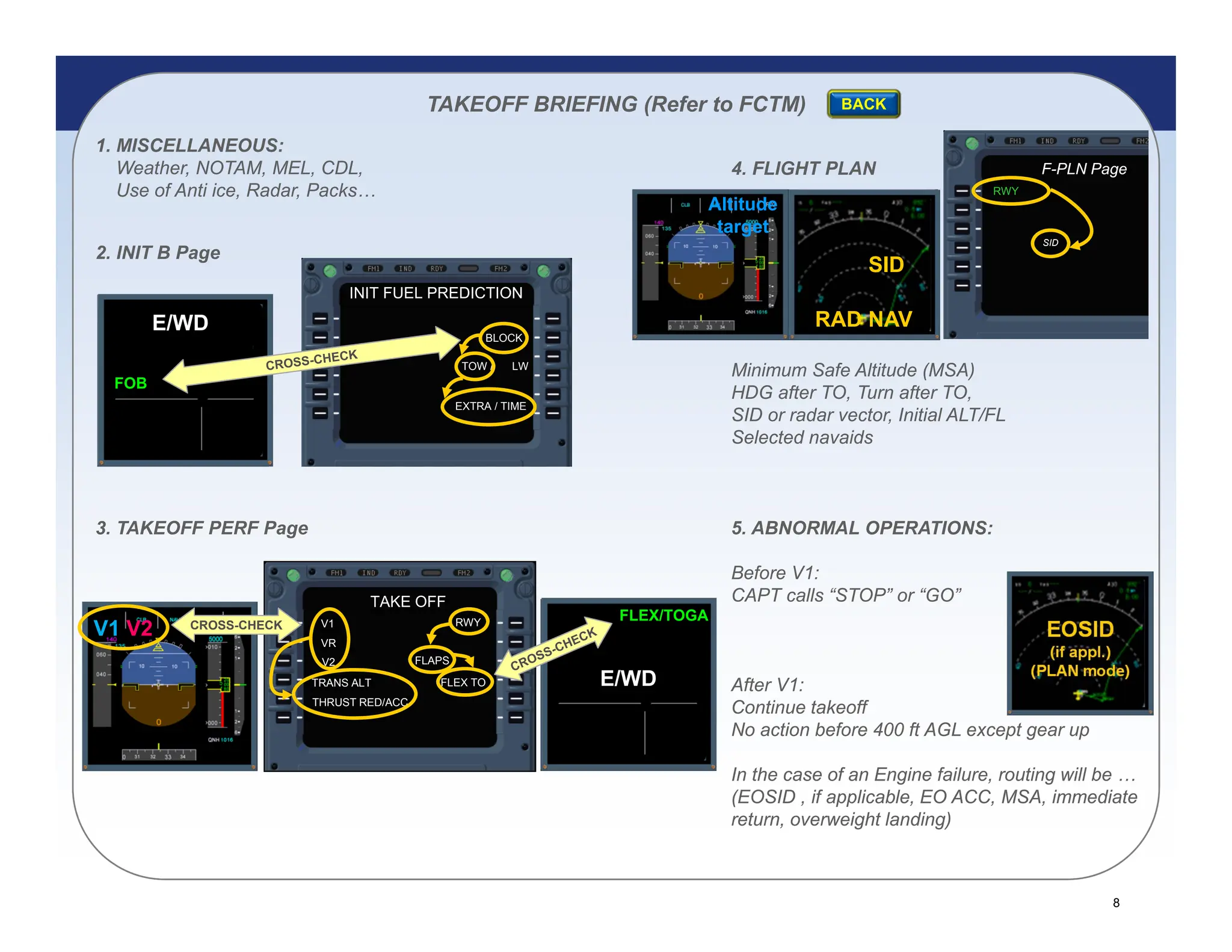 A320 Simulator Training procedure Notes for | PDF