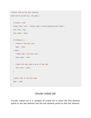 Linked List | PDF