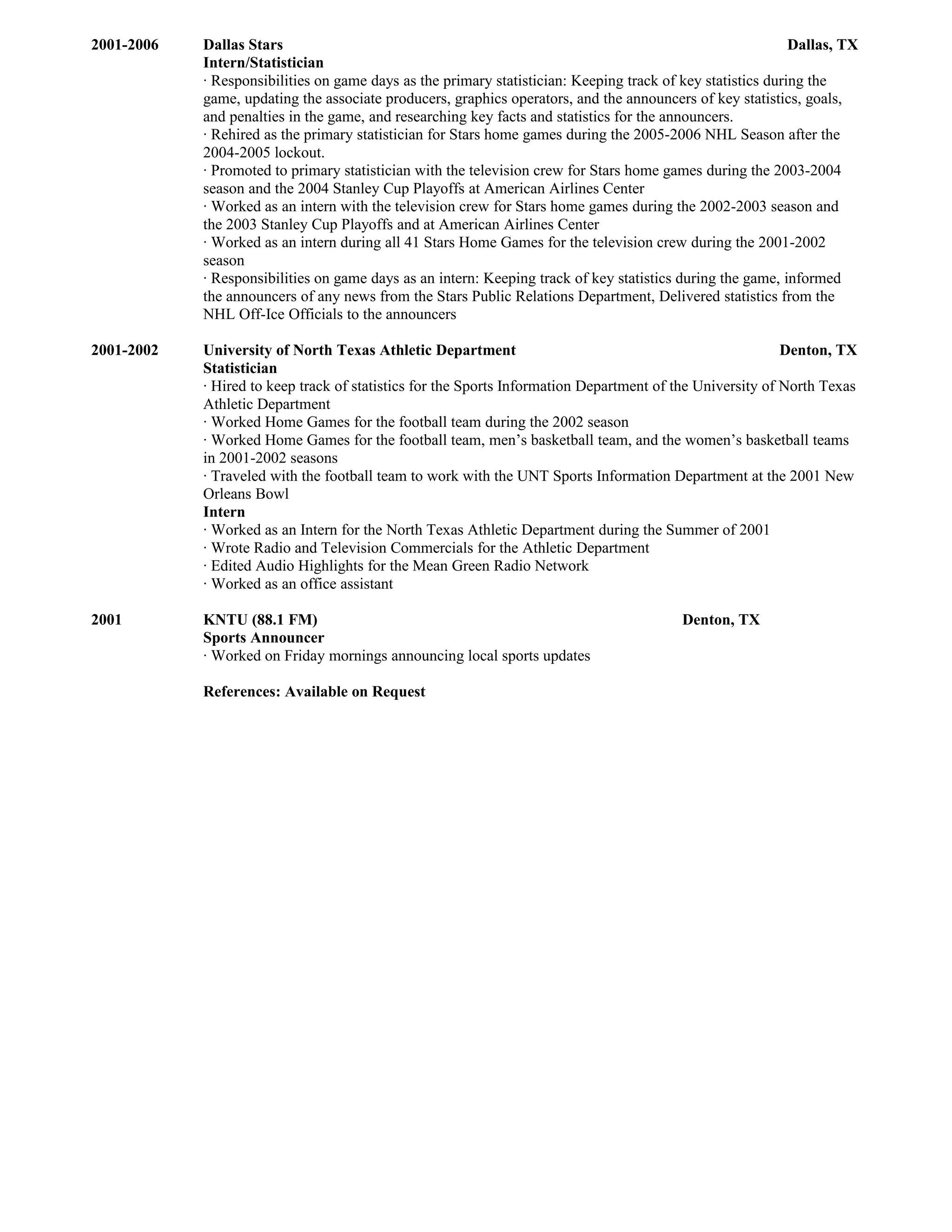 Jim Greene Resume | PDF