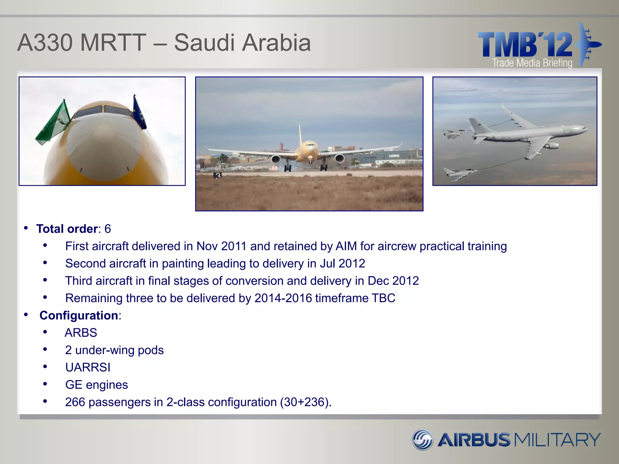 A330 mrtt update 2012 | PDF