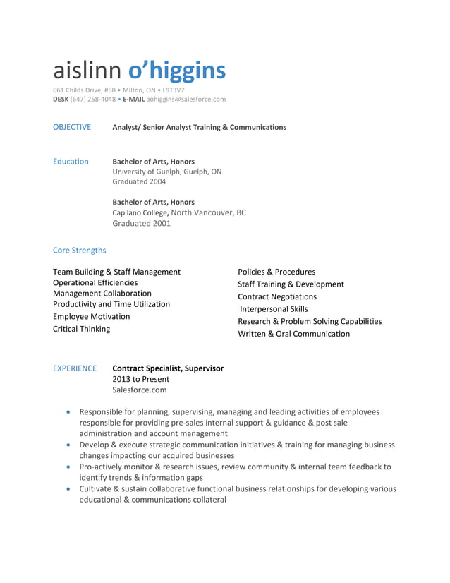 AOH Resume Full | PDF | Business Administration | Business