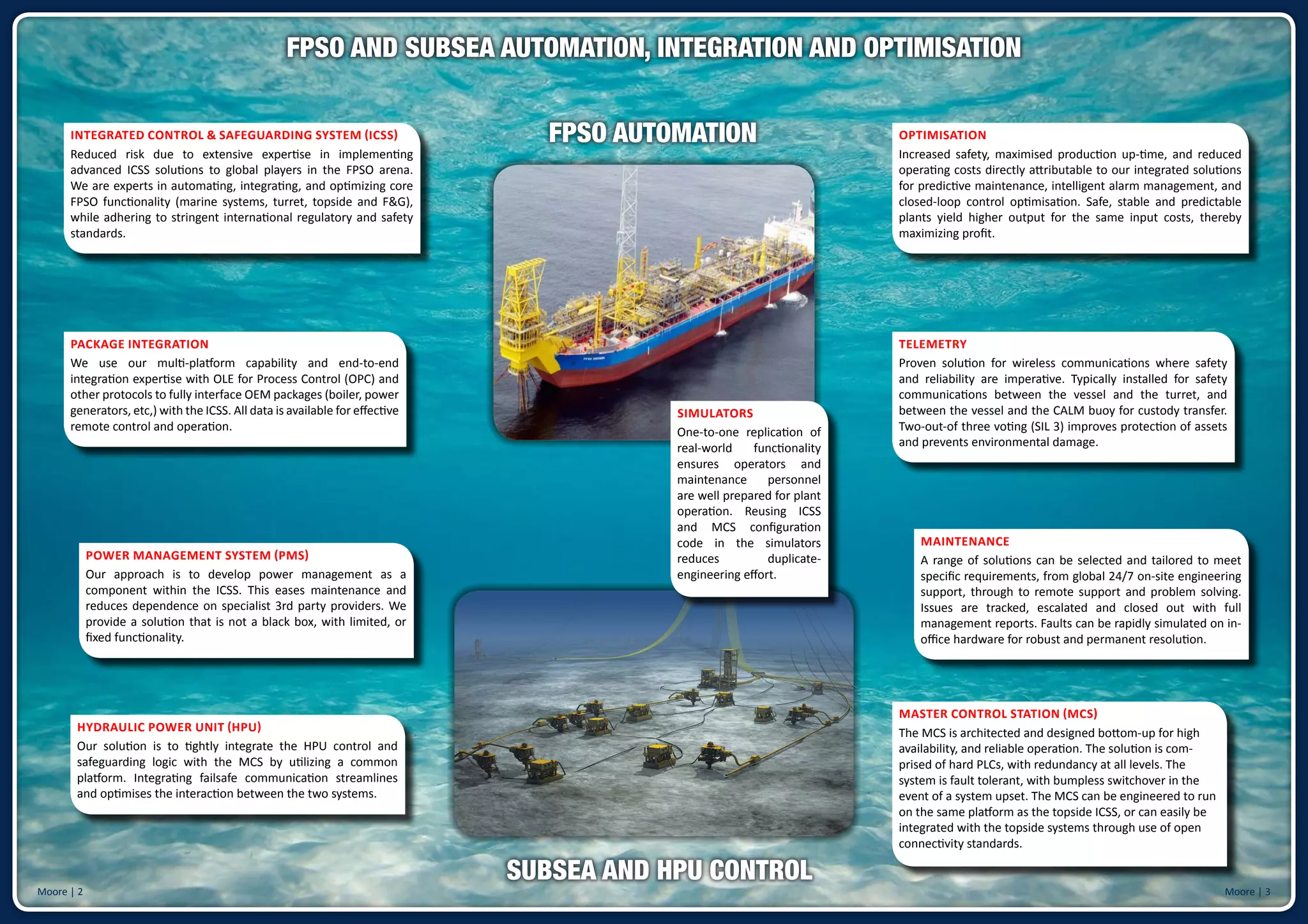 Moore FPSO and Subsea Brochure - online | PDF