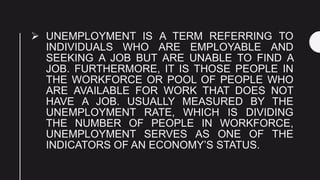 Unemployment (ICT12) | PPT