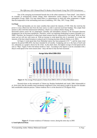 The Efficiency of A Domed Roof To Reduce Heat Islands Using The CFD ...