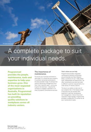 All Services Brochure - Small | PDF