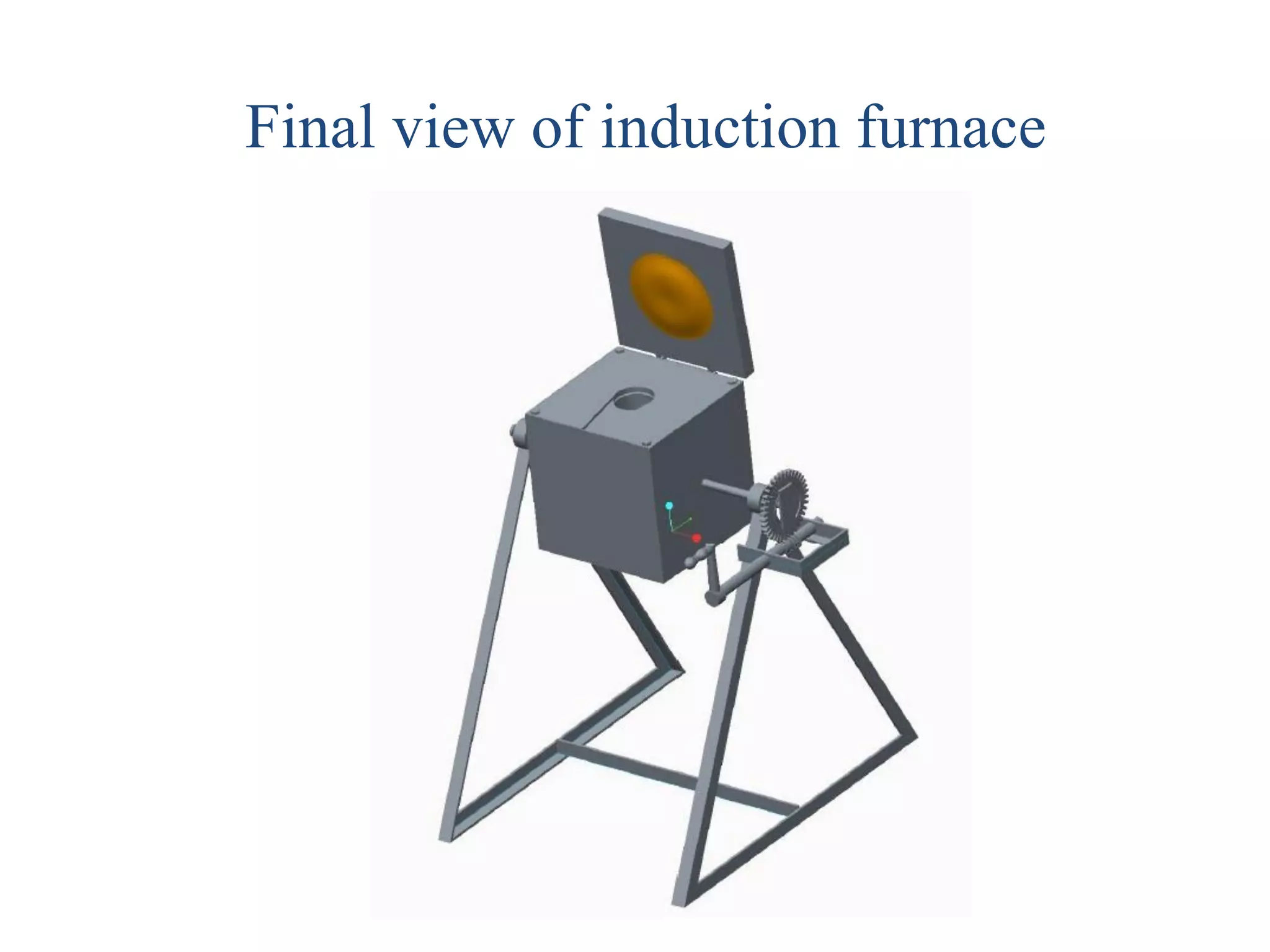 Main part’s drawing of INDUCTION FURNACE | PDF