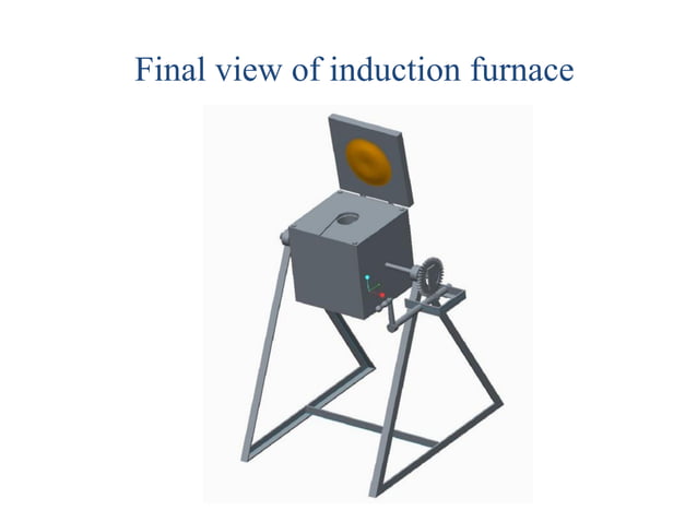 Main part’s drawing of INDUCTION FURNACE | PDF