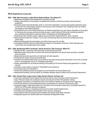 Ann's Resume | DOC