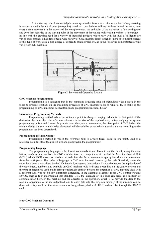 Computer Numerical Control (CNC) Milling and Turning for Machining ...