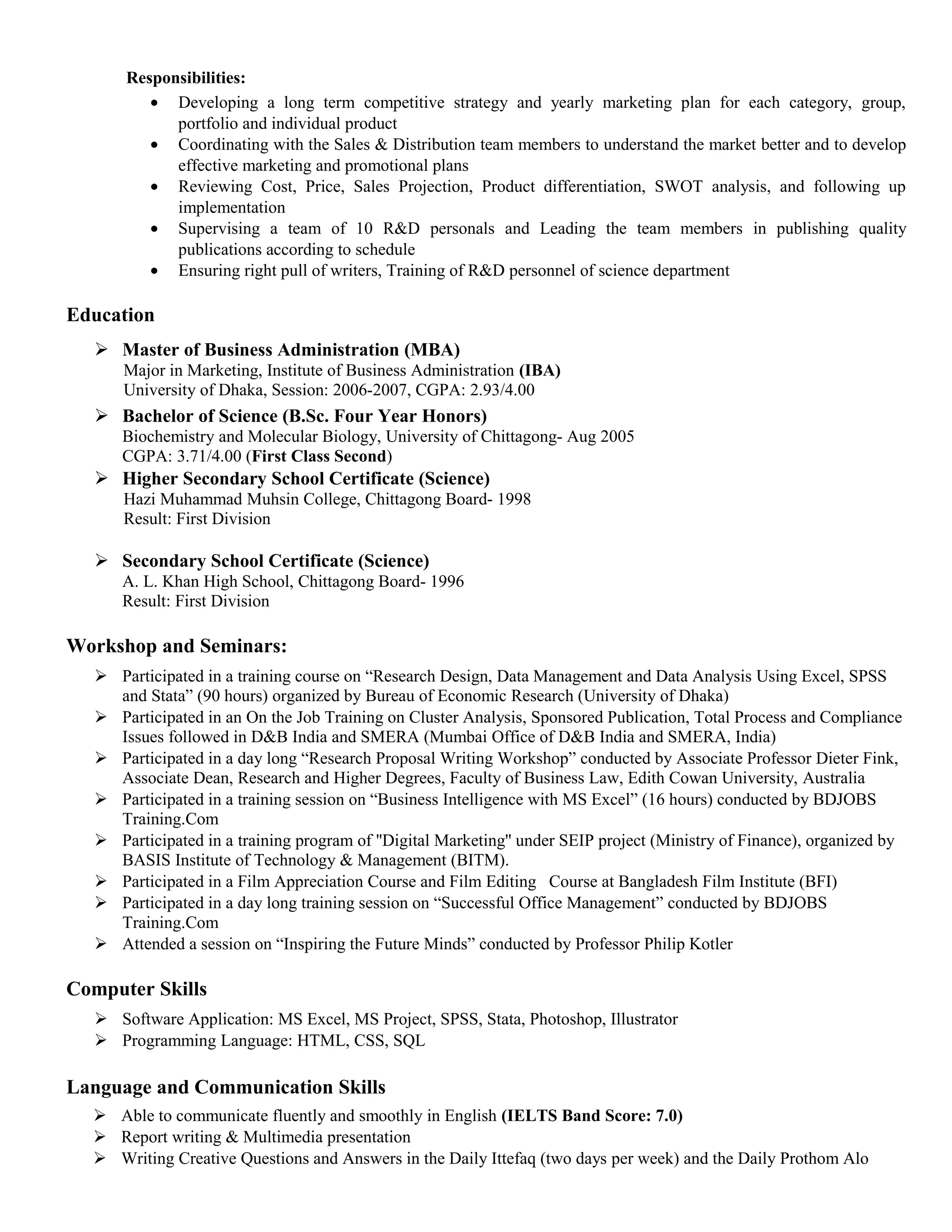 CV, Ashok Kumar Das | PDF