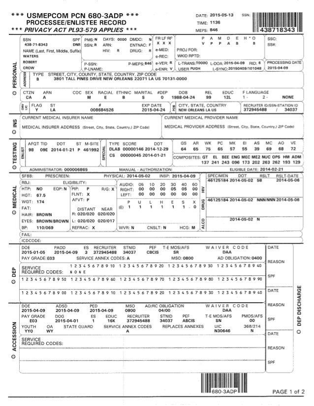 Fillable Usmepcom Form 680 3a E Pdf - Printable Forms Free Online