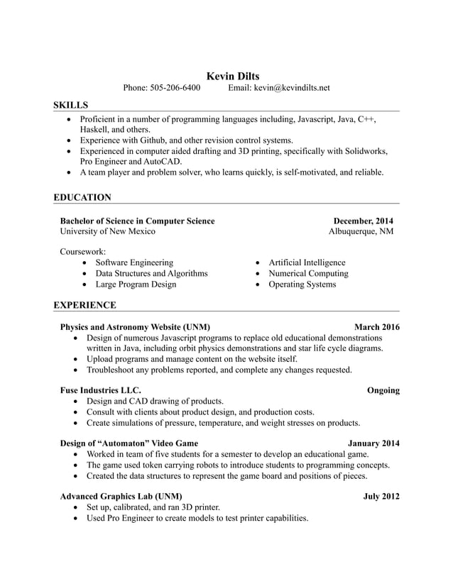 resume | PDF