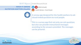 Water Hackathon at a Glance | PPT