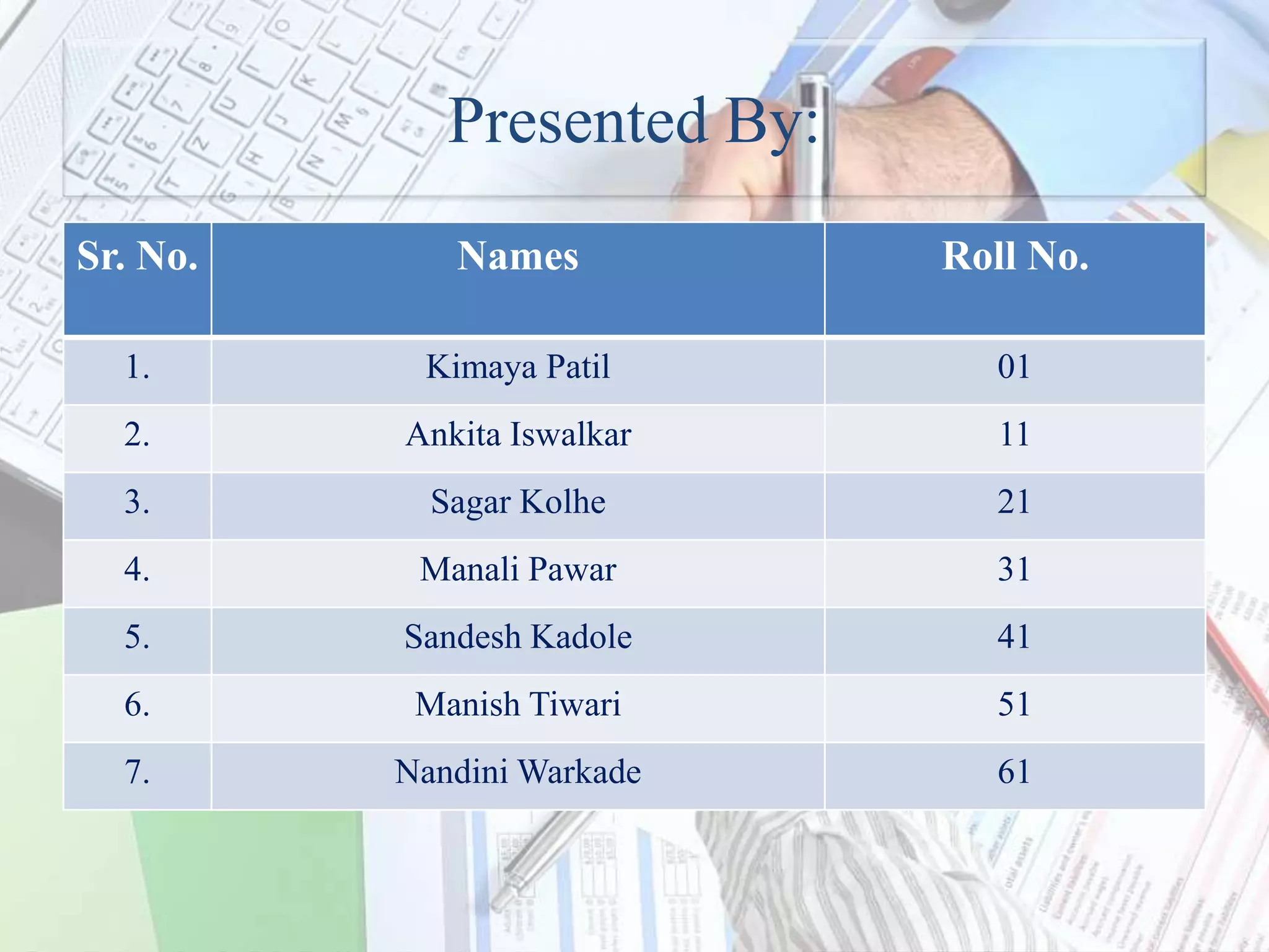 income statement ppt | PPTX
