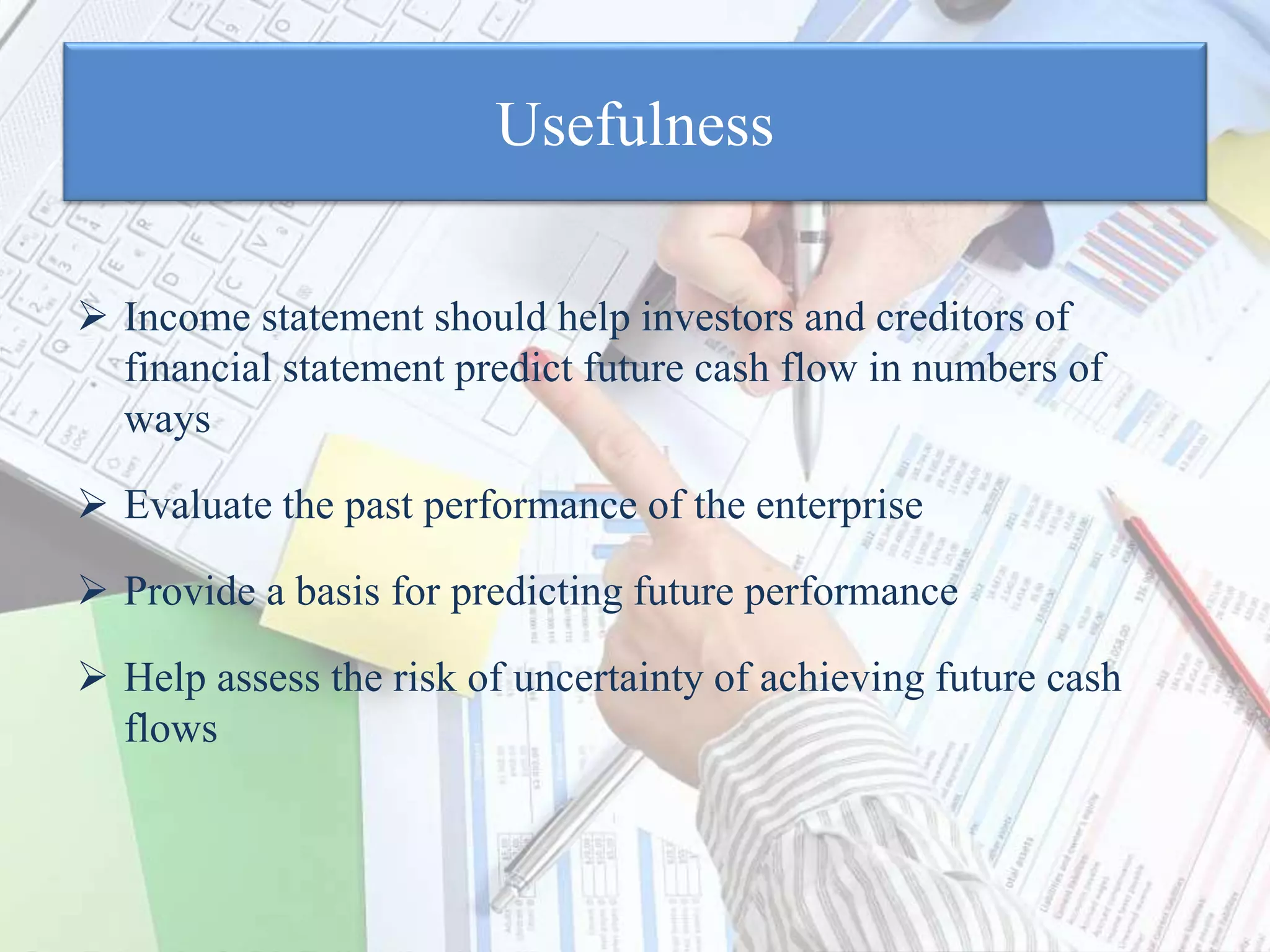 income statement ppt | PPTX