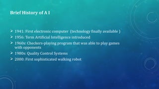 ARTIFICIAL INTELLIGENCE.PPT