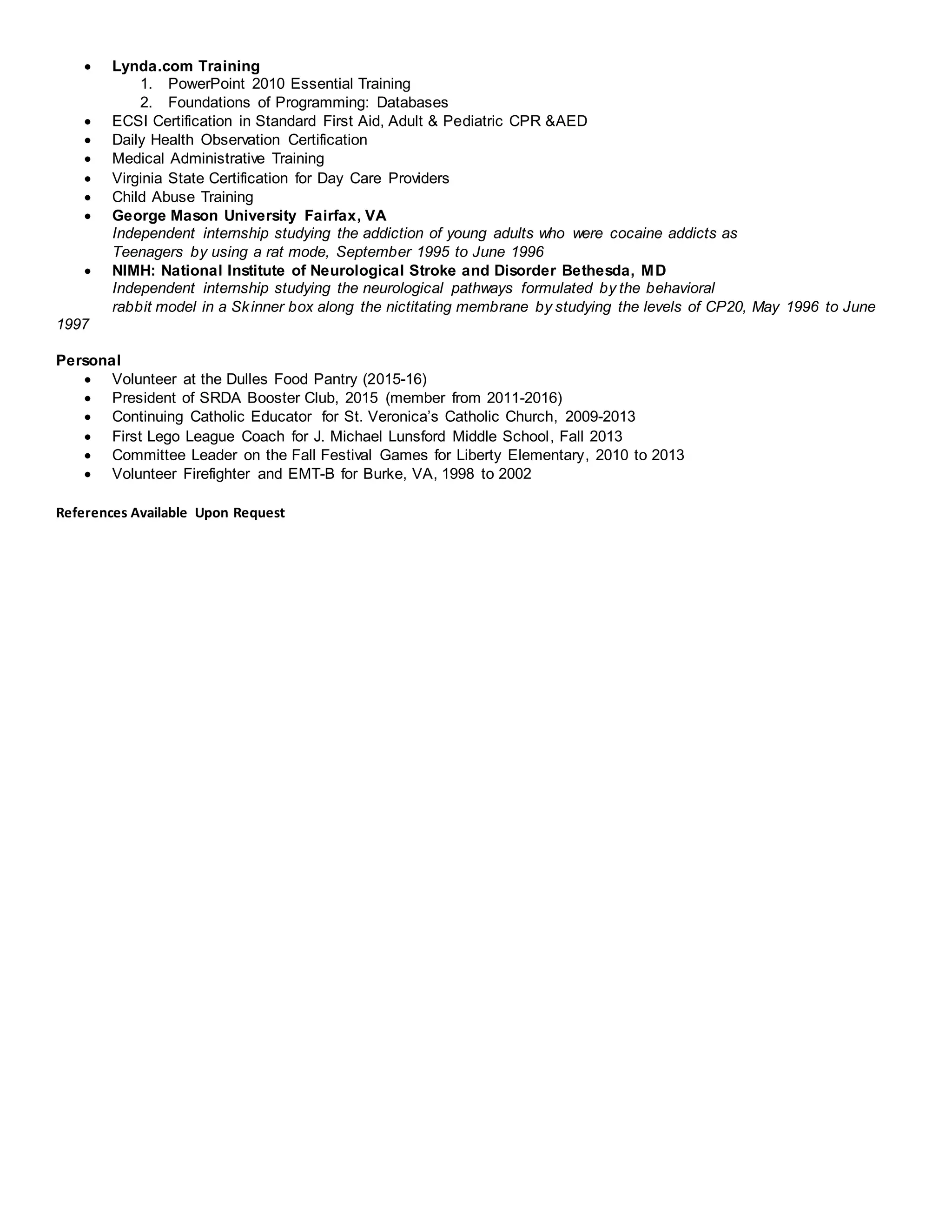 MA Resume 10-20-2015 | PDF
