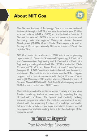 NITG-placement brochure 2016-17 | PDF | Professional School ...