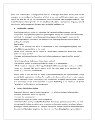 Orchestrating web engagement requires momentum in contextual intelligence | PDF