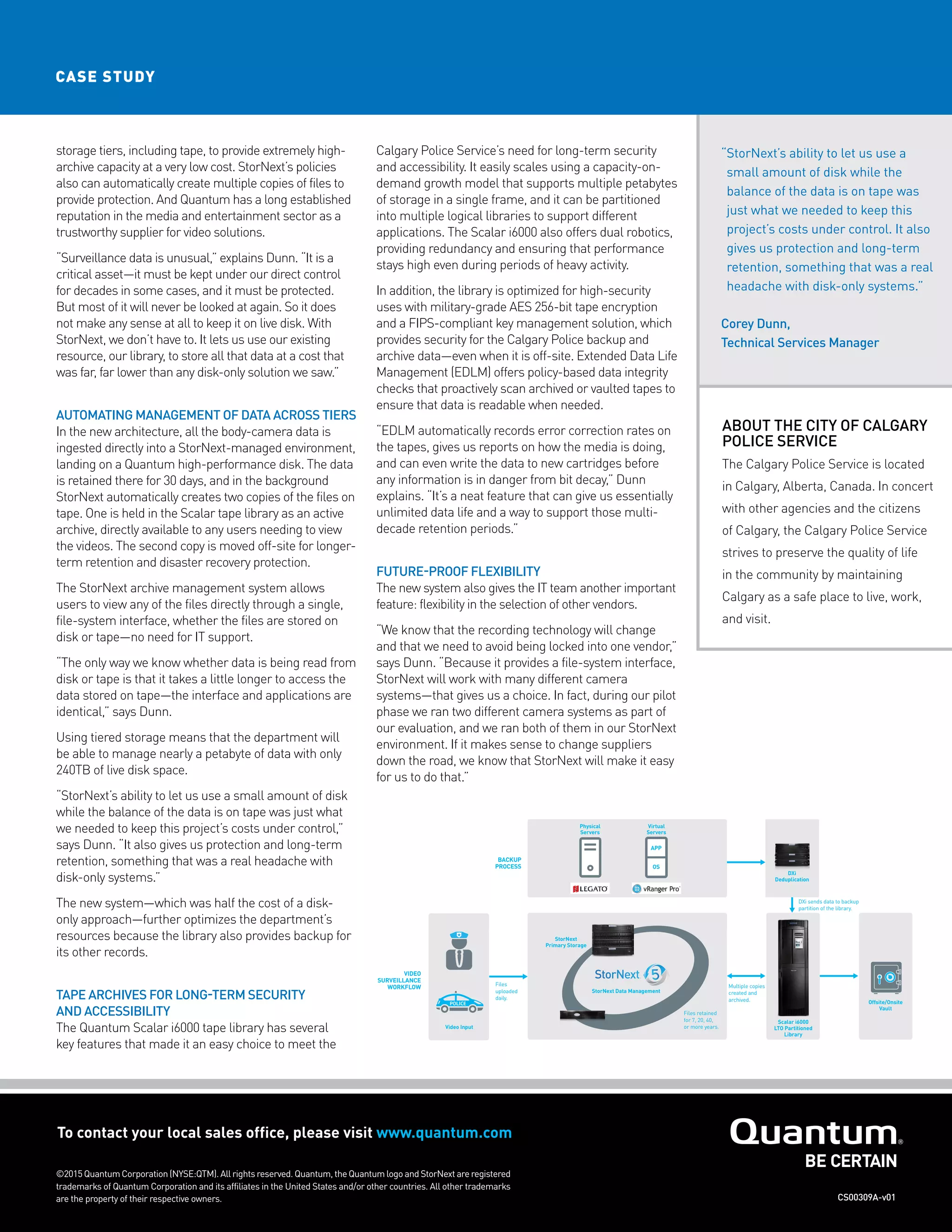 Calgary Police Case Study | PDF