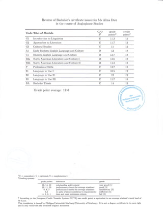 Transcript of Records | PDF | Undergraduate Education | College Education