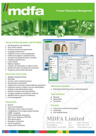 Dossier Brochure | PDF