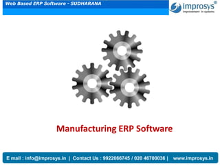 Improsys-ERP Features | PDF