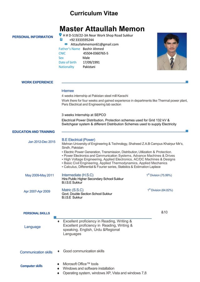 Engr Attaullah memon (2) | PDF