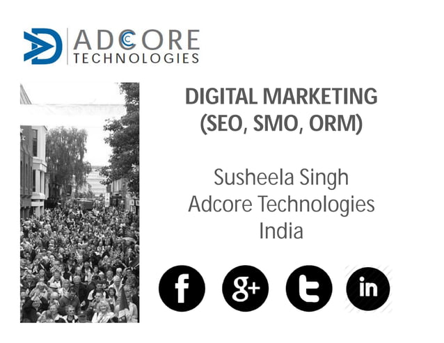 Digital Marketing SEO-SMO-PPC | PPT