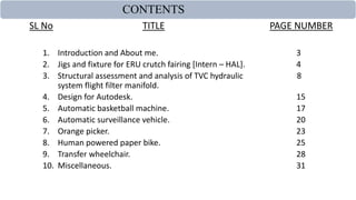 Mechanical Design Engineering Portfolio | PDF