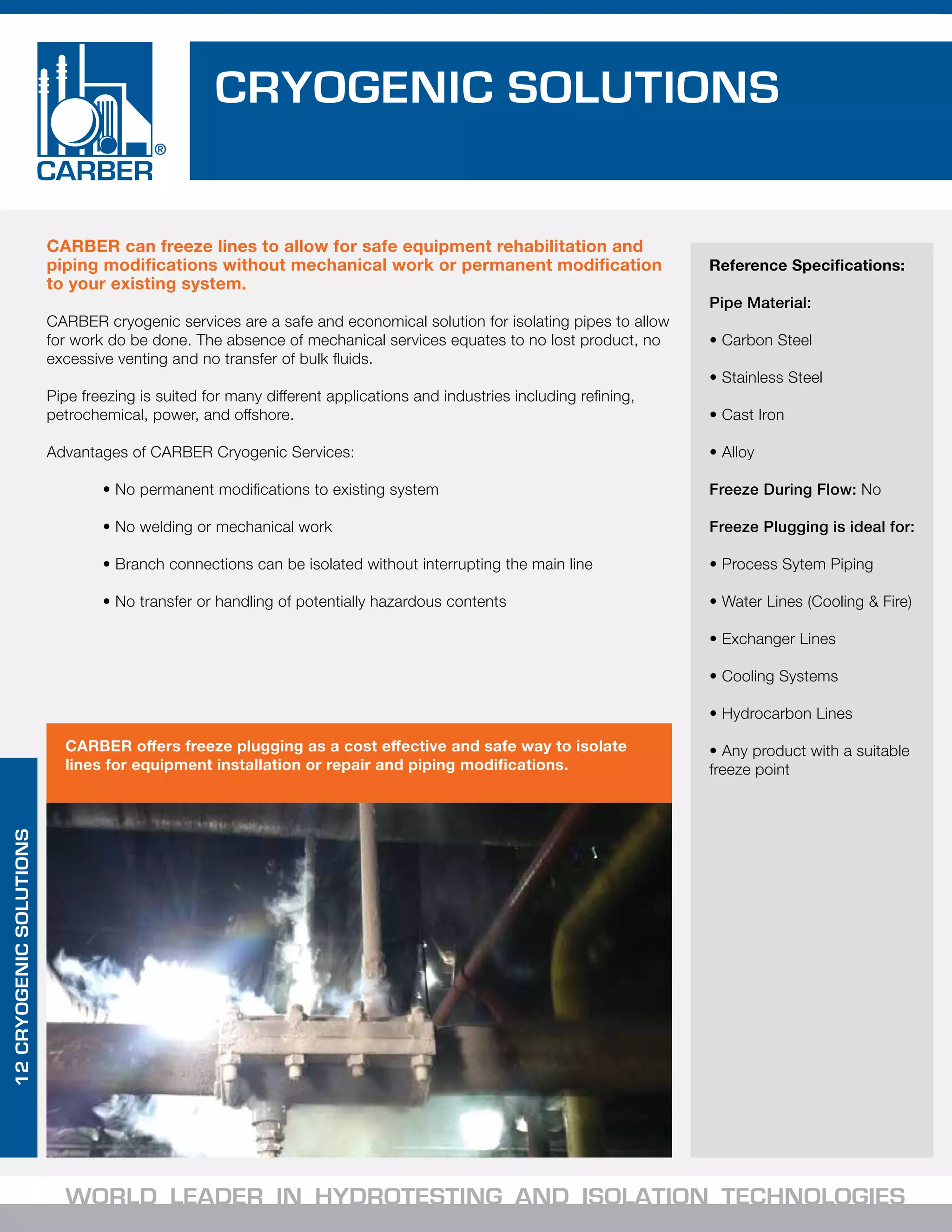 Carber_Service_Catalog | PDF