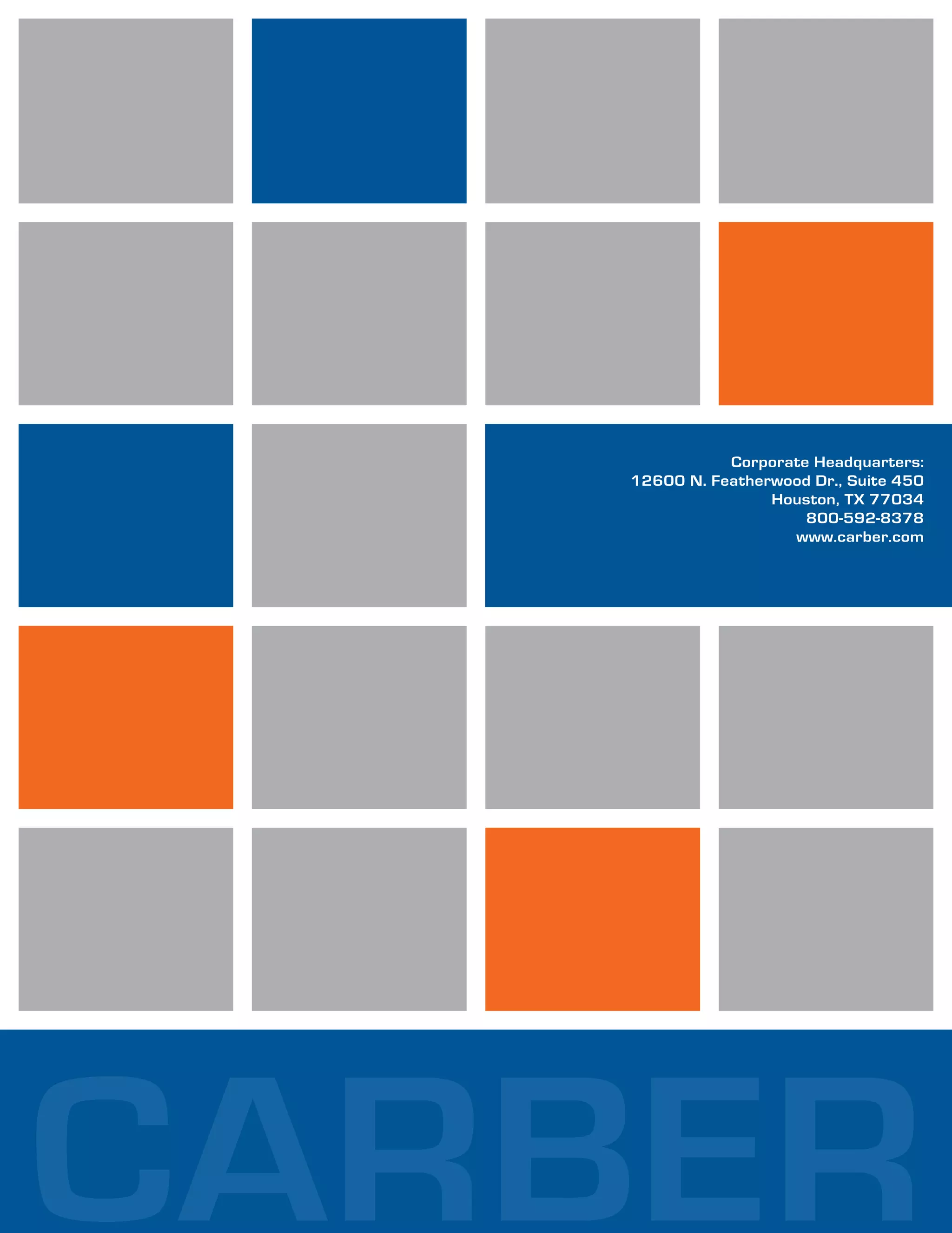 Carber_Service_Catalog | PDF