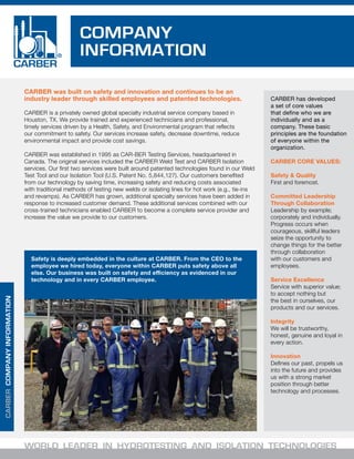 Carber_Service_Catalog | PDF