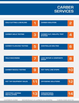 Carber_Service_Catalog | PDF