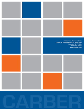 Carber_Service_Catalog | PDF