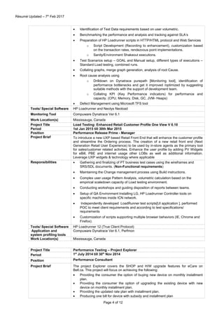 Harish Srivastava -Resume | DOC