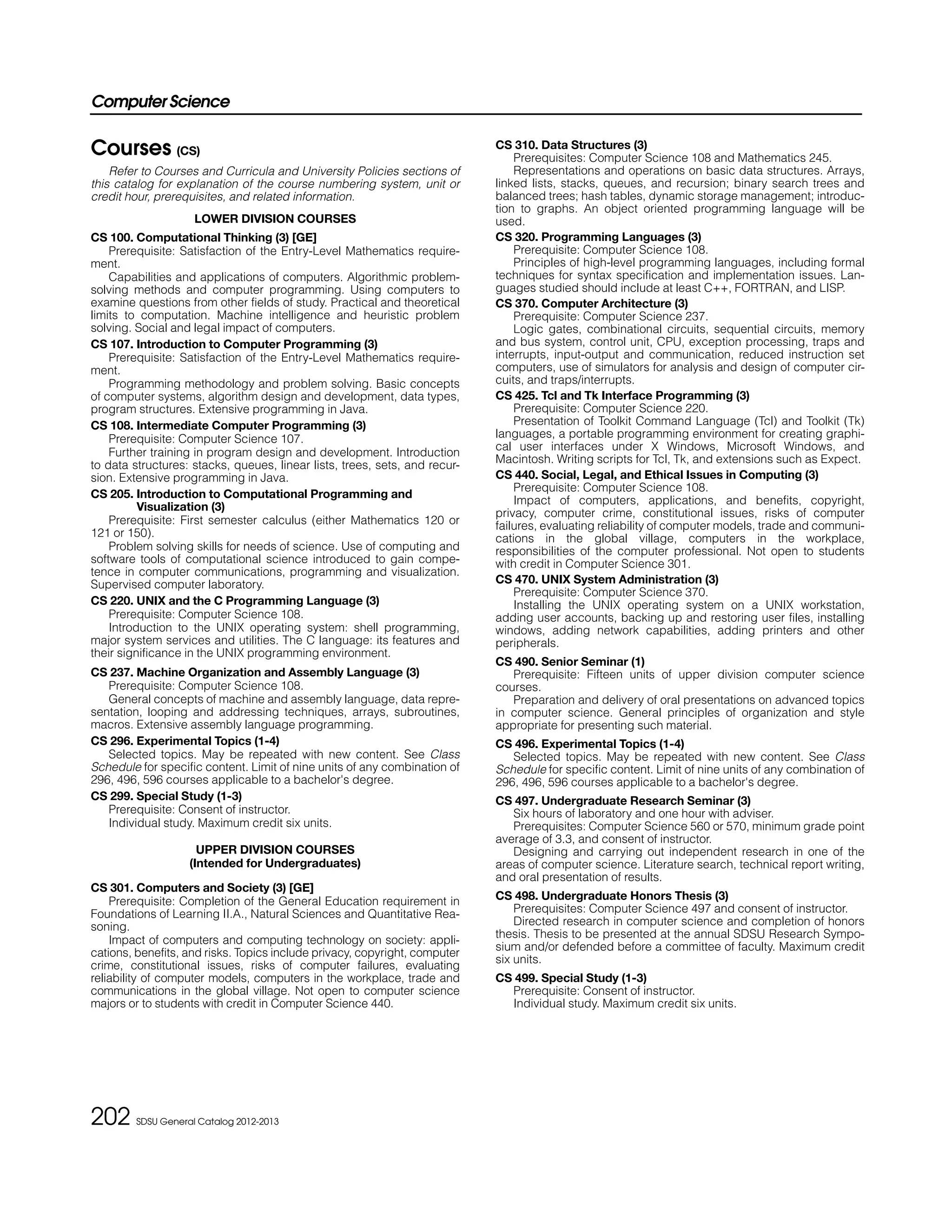 Computer Science | PDF